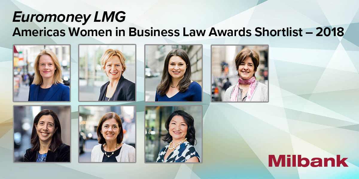 Milbank Partners, Initiatives Shortlisted for Euromoney LMG Americas ...