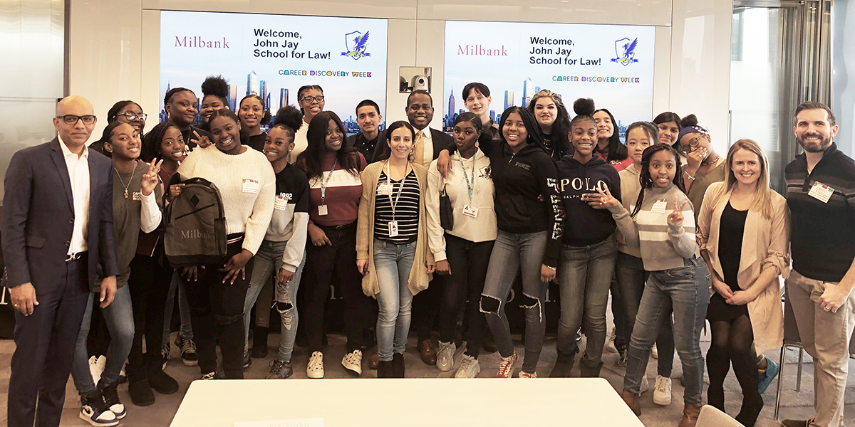 Milbank Takes Part in First-Ever New York City Career Discovery Week