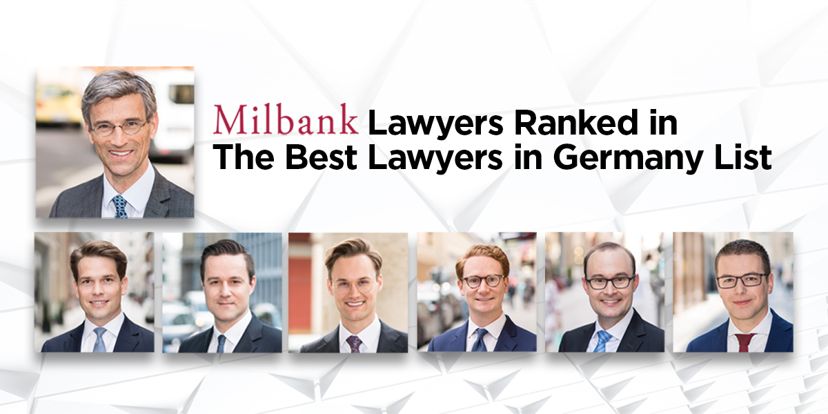 Milbank Recognized in 2023 Edition of The Best Lawyers in Germany