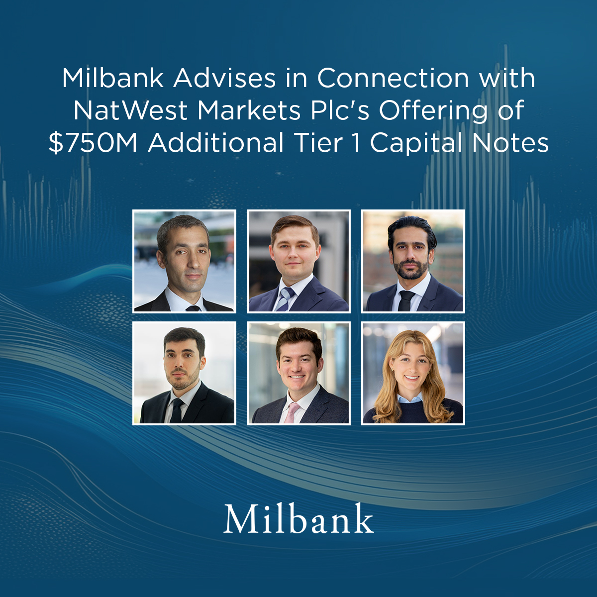 Milbank Advises Underwriters in Connection with NatWest Markets Plc's ...