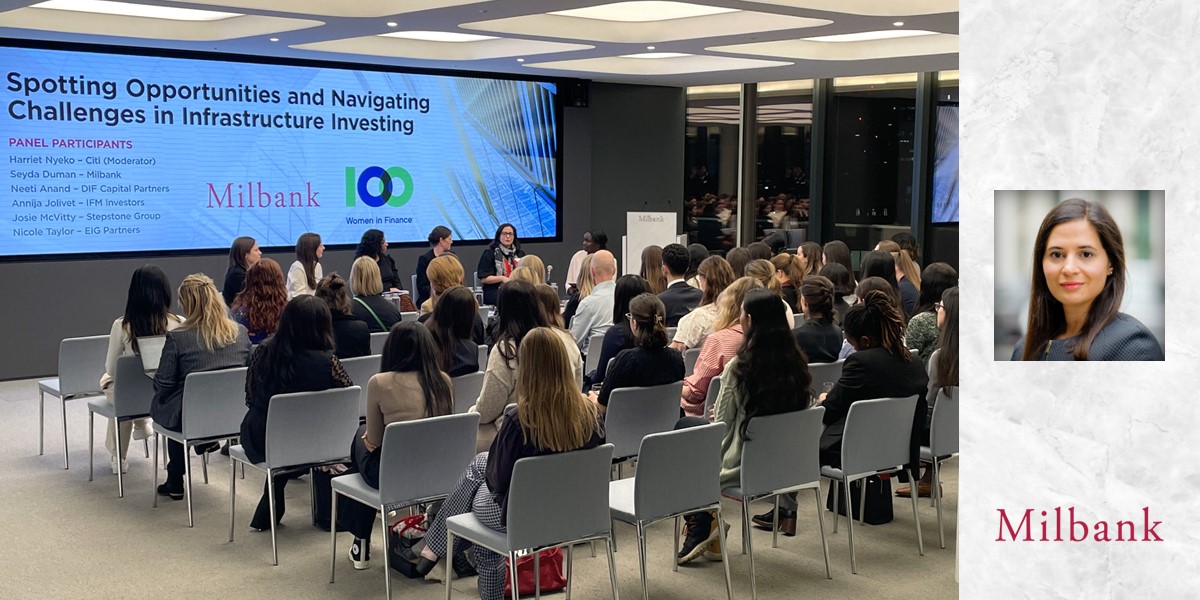 Milbank’s Seyda Duman and Ana Grbec Host 100 Women in Finance for ...