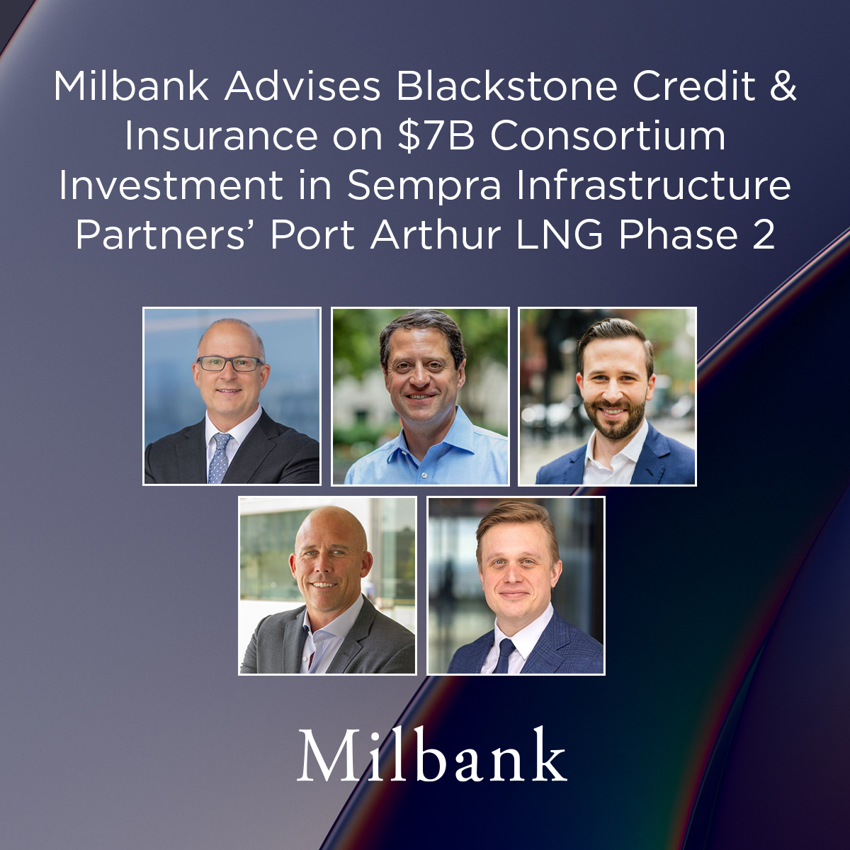 Milbank Advises Blackstone Credit & Insurance on $7B Consortium Investment in Sempra ...