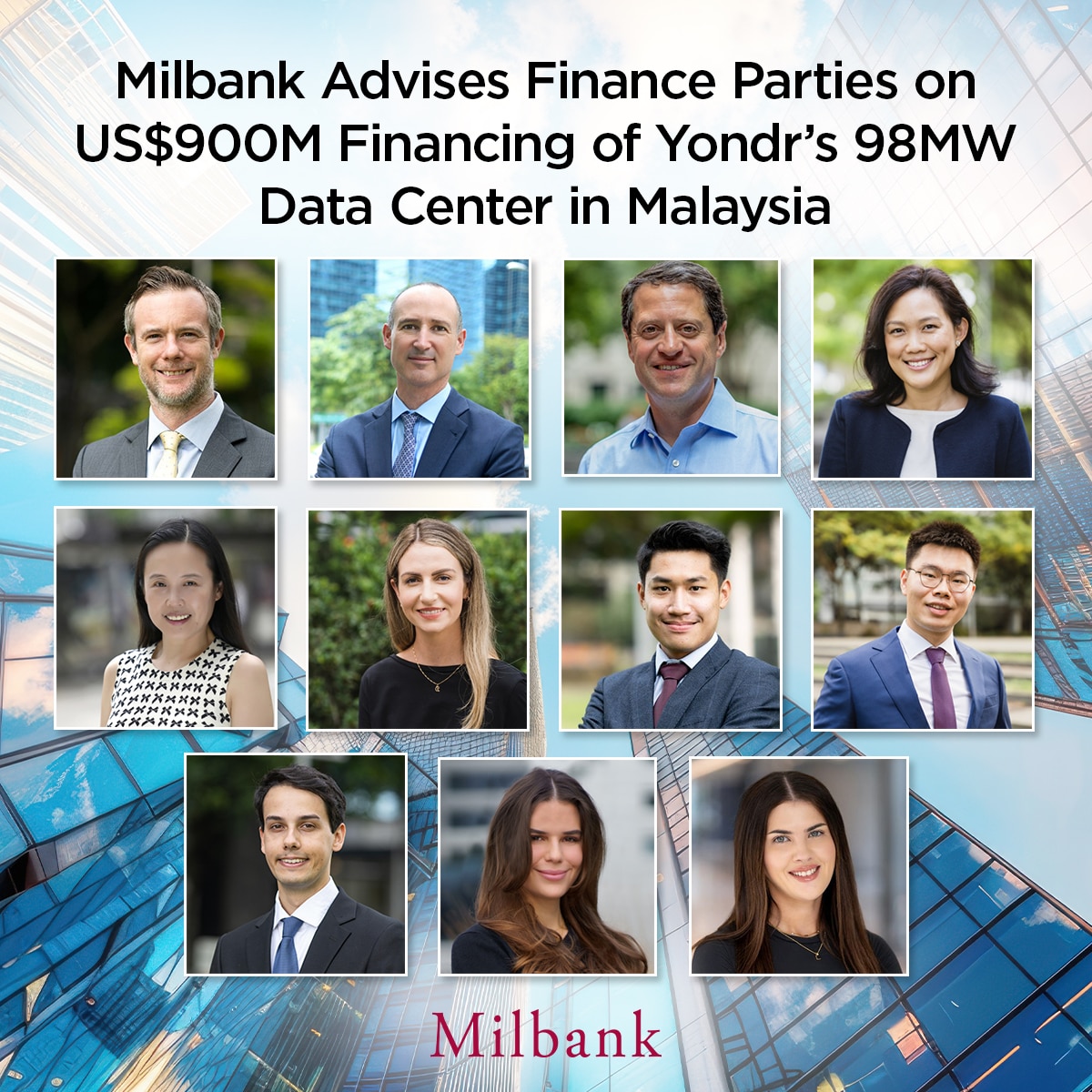 Milbank Advises Finance Parties on US$900M Financing of Yondr’s 98MW ...