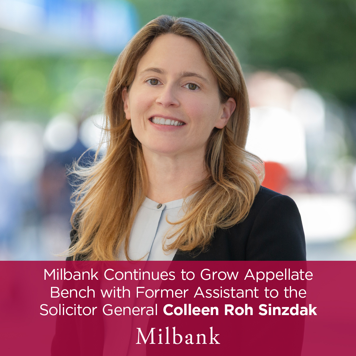 Milbank Continues to Grow Appellate Bench with Former Assistant to the ...