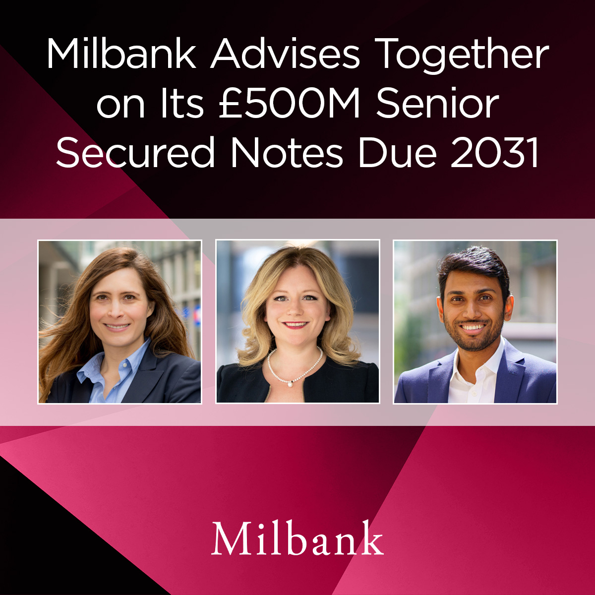 Milbank Advises Together on Its £500M Senior Secured Notes Due 2031