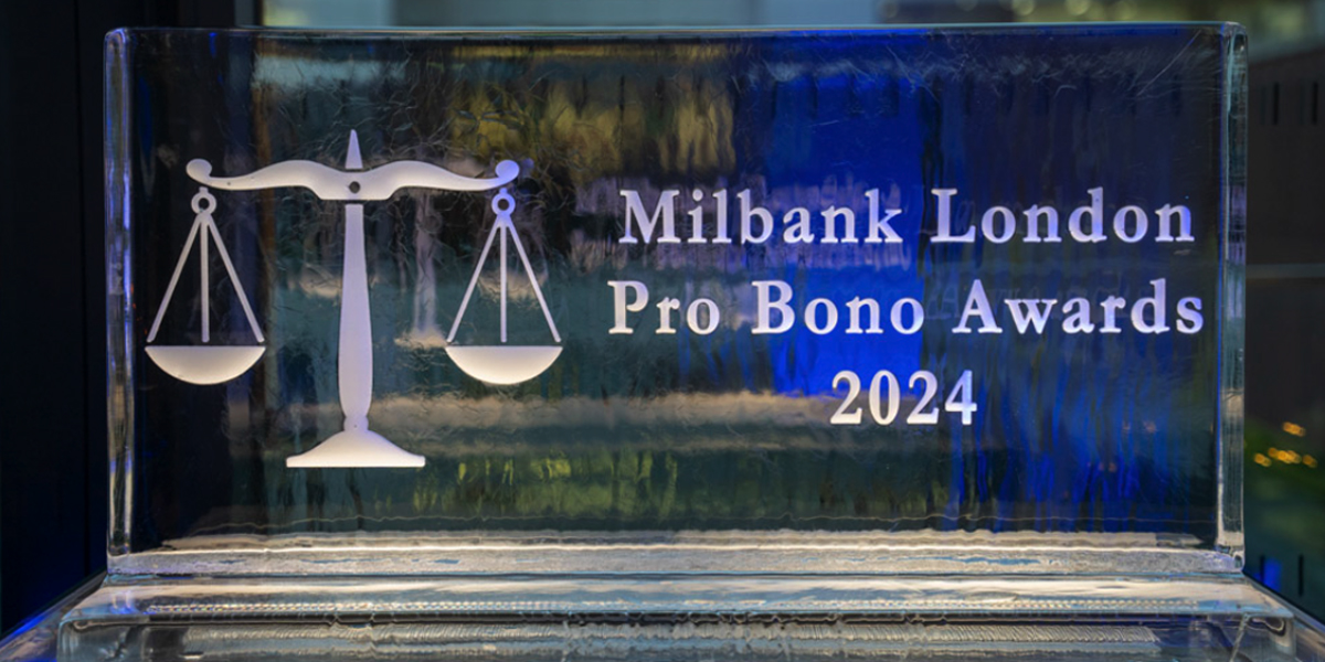 Milbank Honors Pro Bono Success at Inaugural London Pro Bono Awards ...