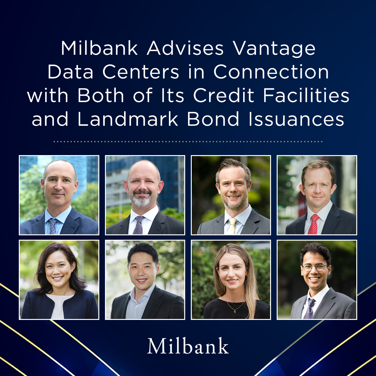 Milbank Advises Vantage Data Centers in Connection with Both of Its ...
