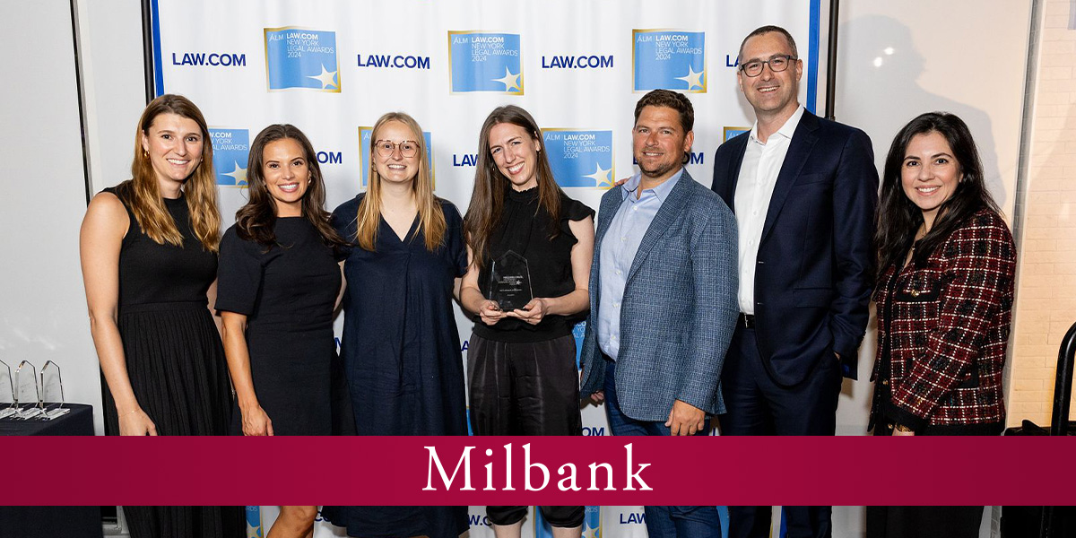 Milbank Honored for Innovative Milbank@Harvard Associate Development ...