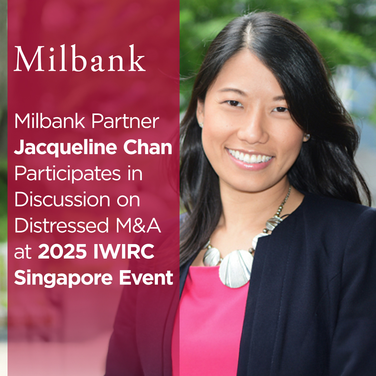 Milbank Partner Jacqueline Chan Participates in Discussion on ...