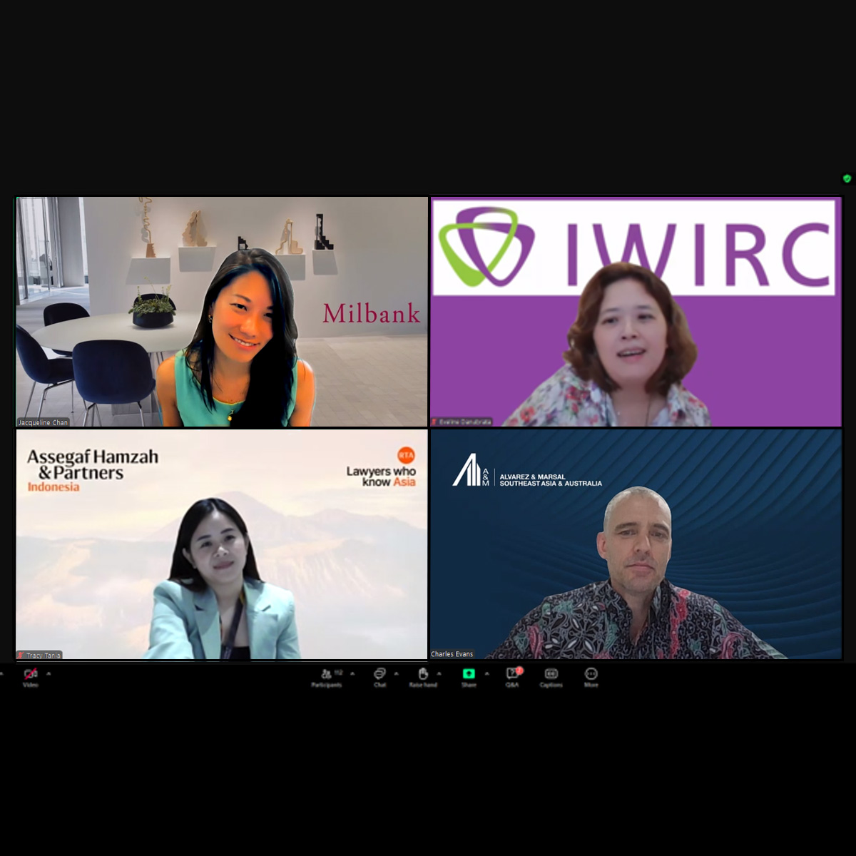 Milbank Hosts IWIRC Indonesian Restructuring Case Studies Webinar Featuring Partner Jacqueline Chan