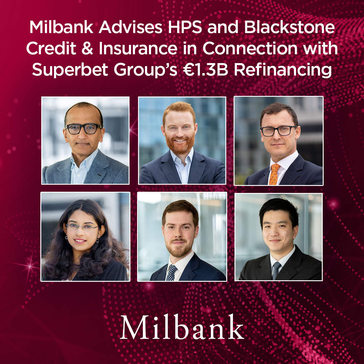 Milbank Advises HPS and Blackstone Credit & Insurance in Connection ...