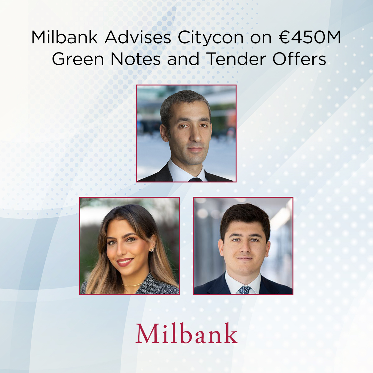 Milbank Advises Citycon on €450M Green Notes and Tender Offers